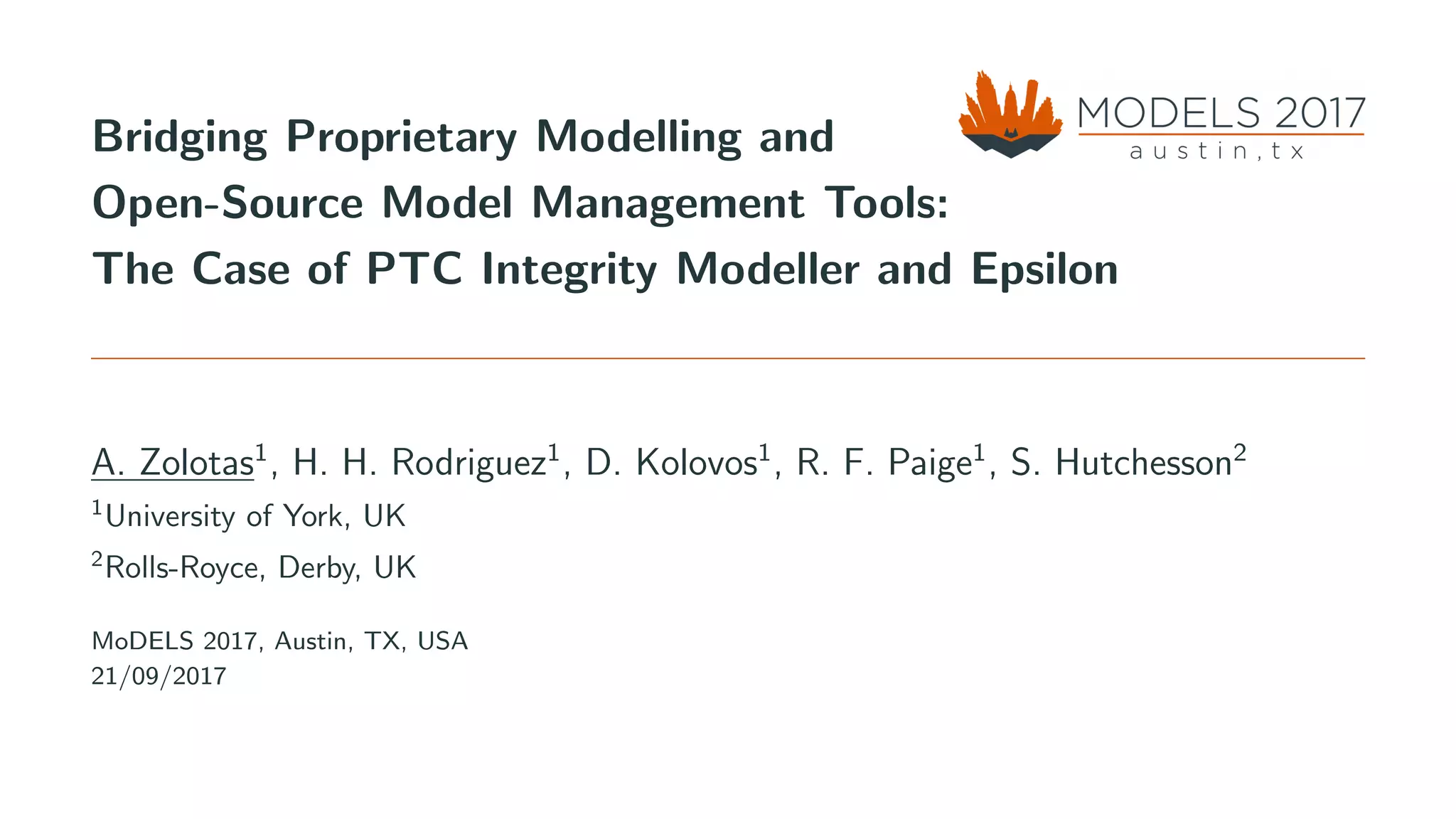 Bridging Proprietary Modelling and Open-Source Model Management Tools: The Case of PTC Integrity ...