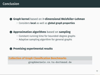 Glocalized Weisfeiler-Lehman Graph Kernels: Global-Local Feature Maps ...