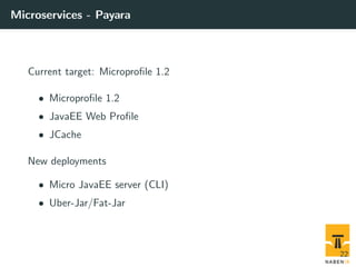 Functional microservices with Java EE | PPT