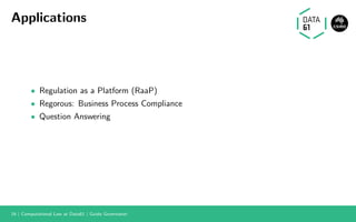 Computational Law at Data61 | PPT