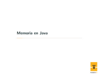 Principios básicos de Garbage Collector en Java | PPT