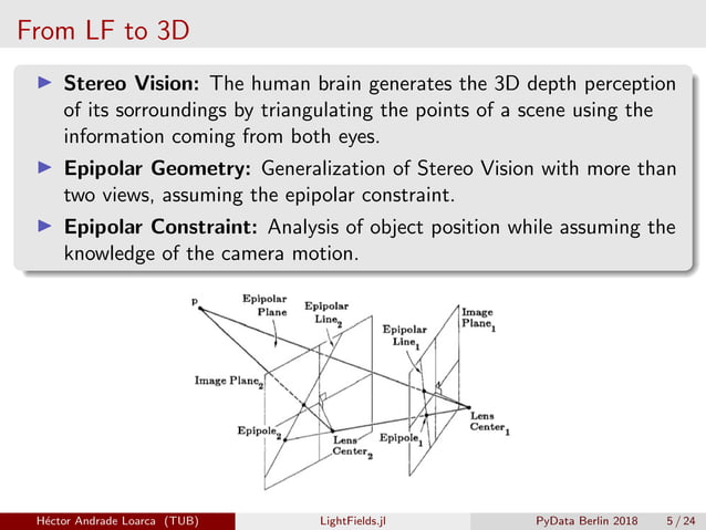 LightFields.jl: Fast 3D image reconstruction for VR applications ...