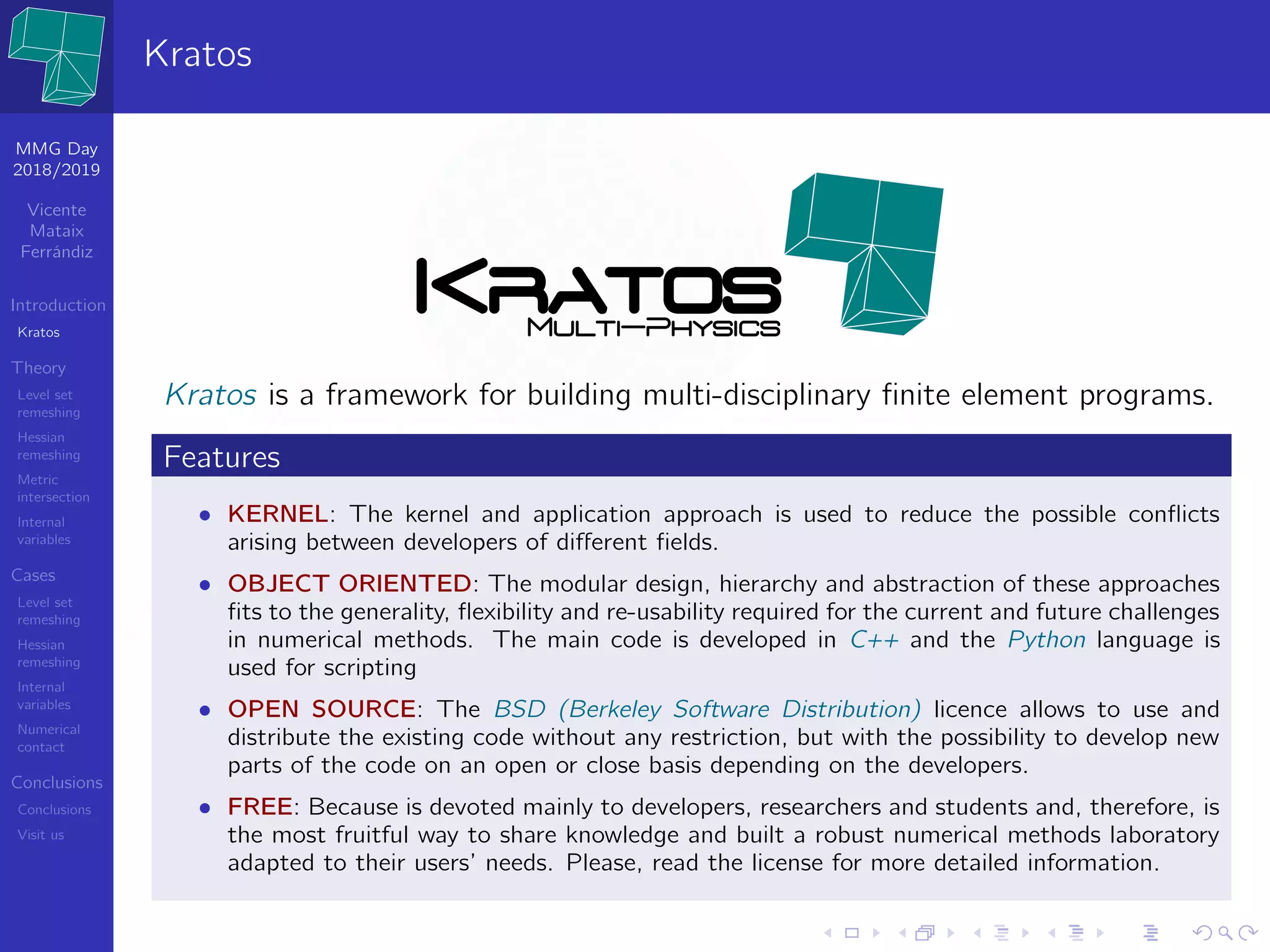 Application cases of MMG library in the Kratos Multiphysics (AKA Kratos ...
