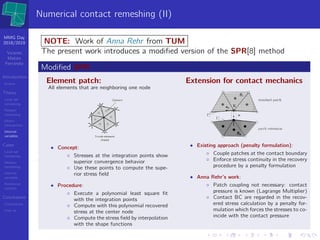 Application cases of MMG library in the Kratos Multiphysics (AKA Kratos ...