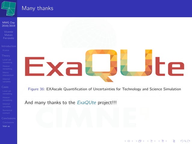 Application cases of MMG library in the Kratos Multiphysics (AKA Kratos ...