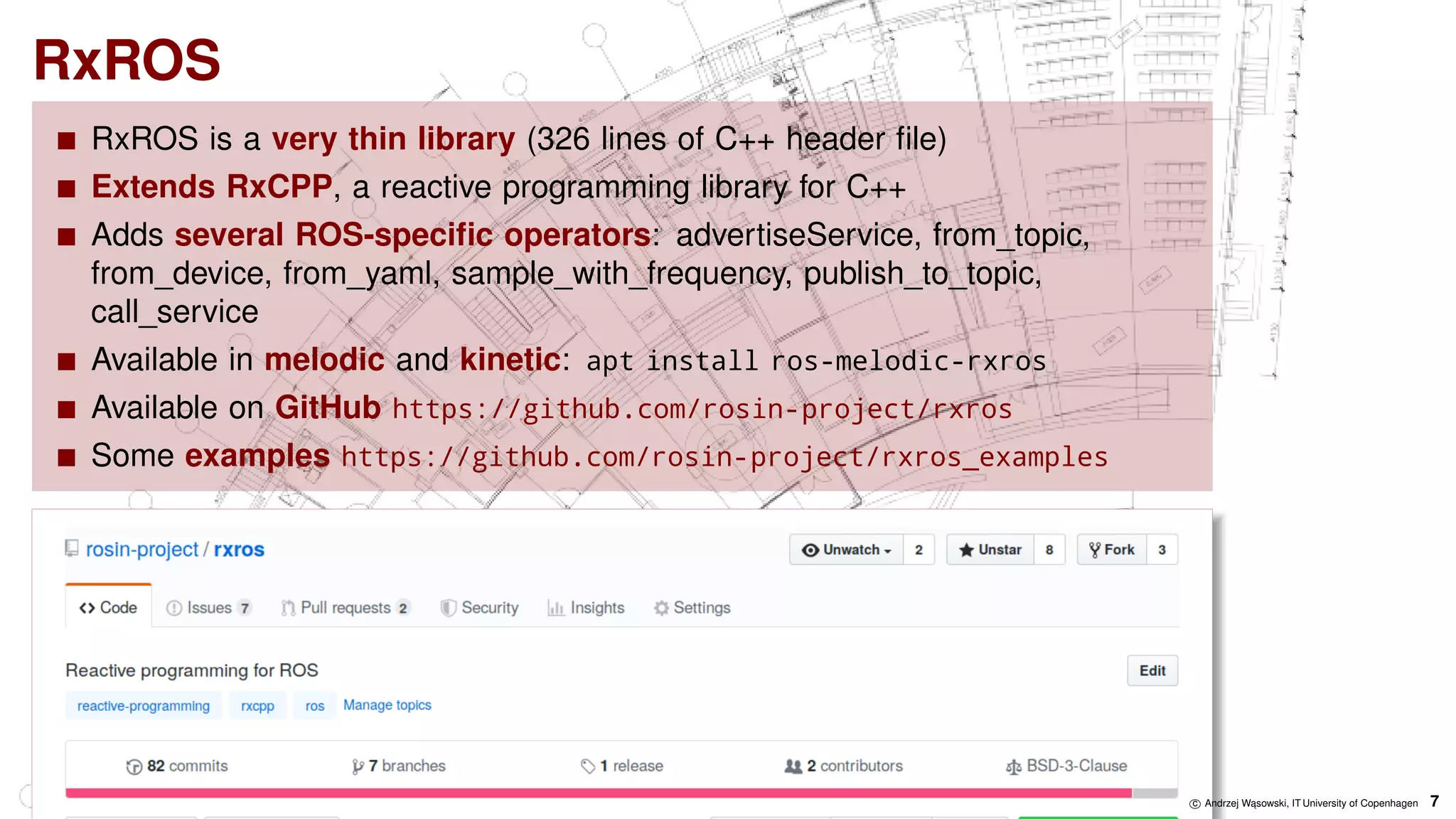 [Reactive] Programming with [Rx]ROS | PDF