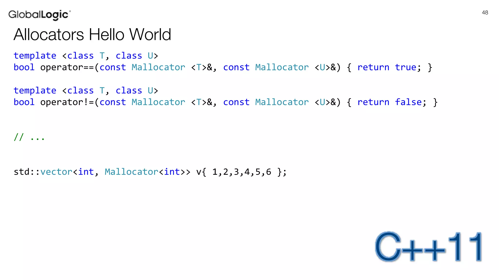 C++ Advanced Memory Management With Allocators | PPT