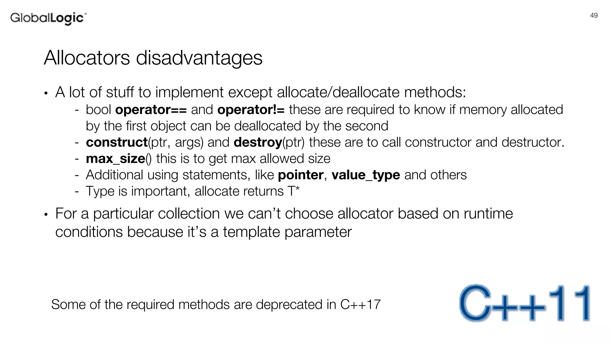 C Advanced Memory Management With Allocators Ppt Free Download