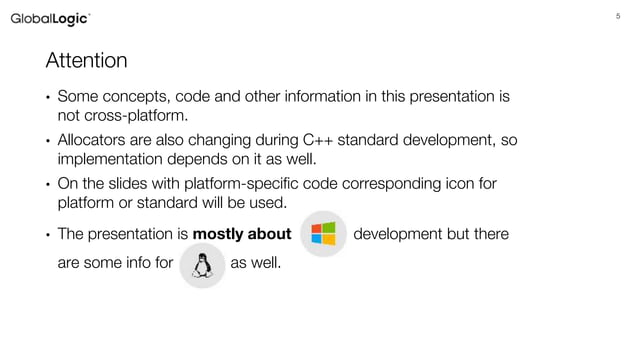 C++ Advanced Memory Management With Allocators | PPT