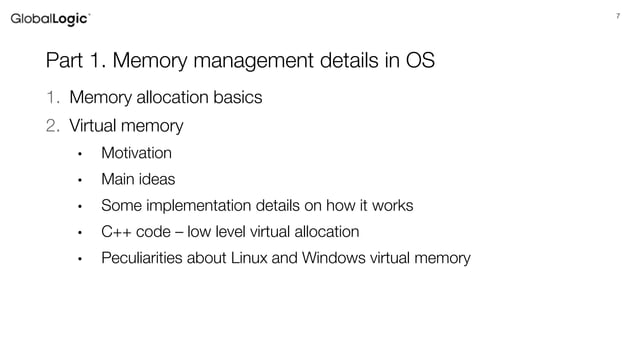 C++ Advanced Memory Management With Allocators | PPT