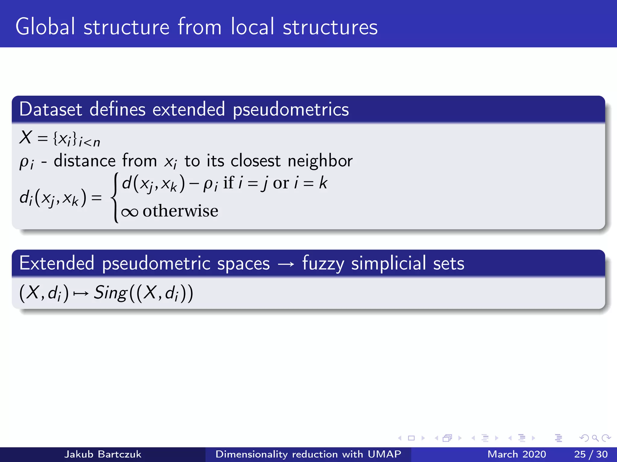 Dimensionality reduction with UMAP | PDF