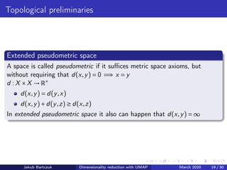 Dimensionality reduction with UMAP | PDF