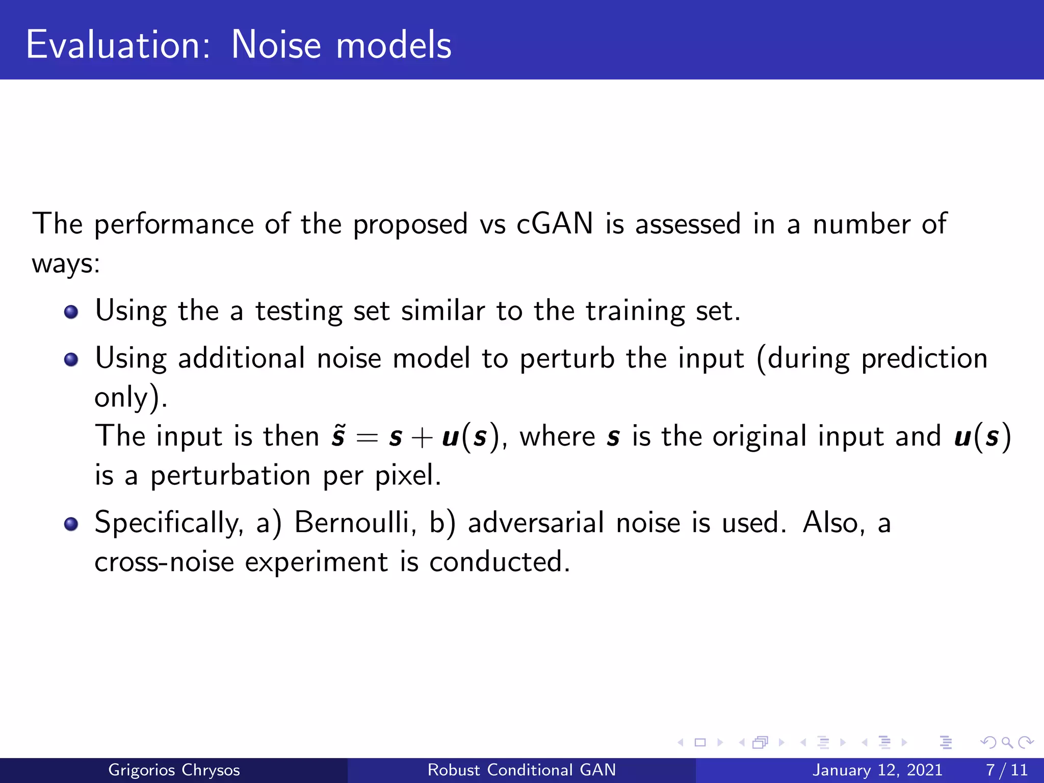 Robust conditional generative adversarial networks | PPT Robust conditional generative adversarial networks | PPT