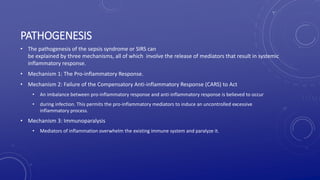 Detection of sepsis and septic shock | PPTX