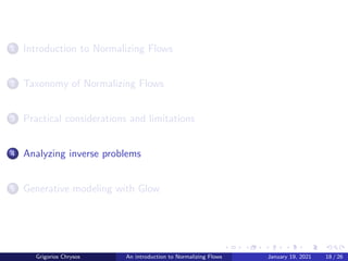 An introduction on normalizing flows | PDF