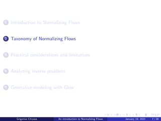An introduction on normalizing flows | PDF