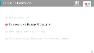 Improving Pheromone Communication for UAV Swarm Mobility Management | PDF | Internet | Computing