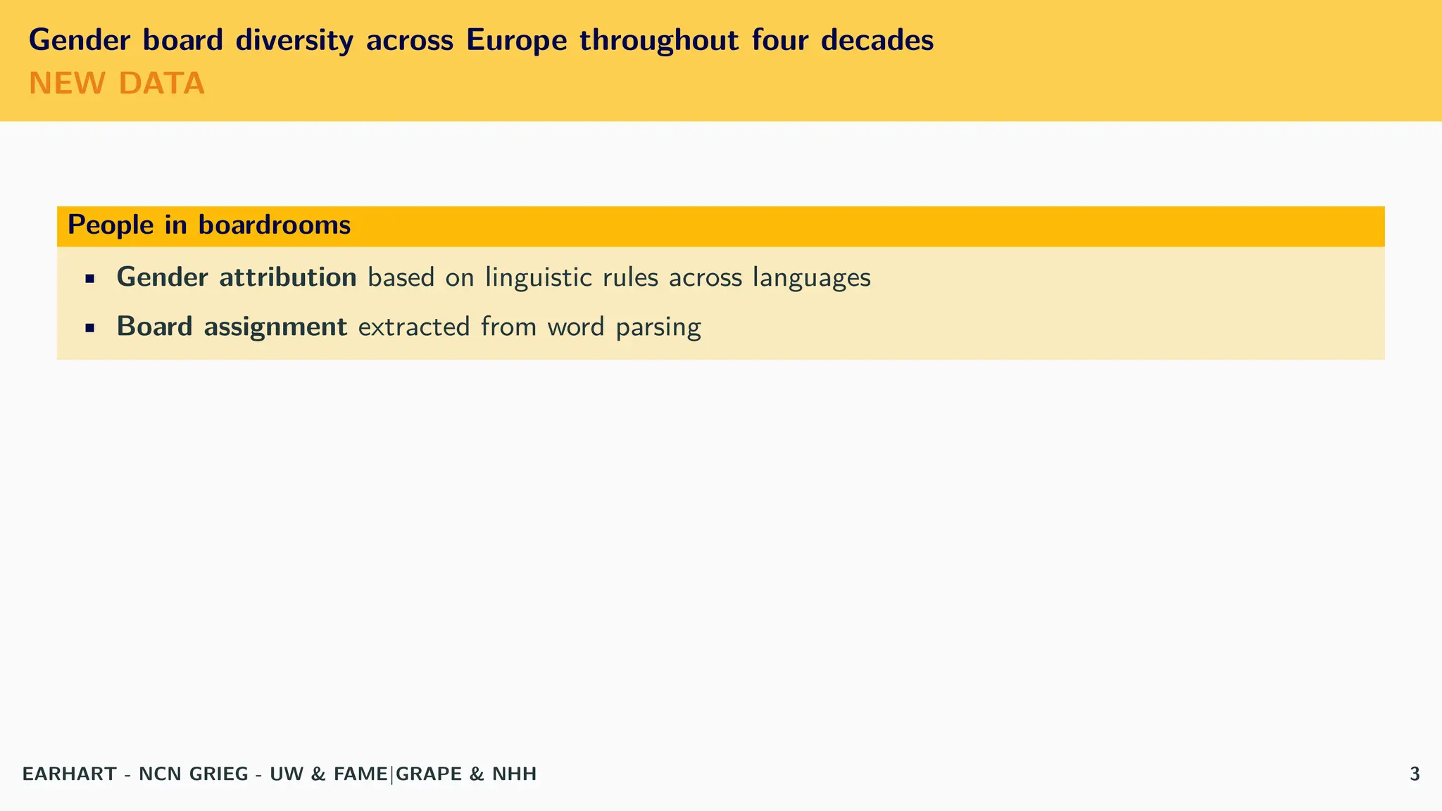 Introducing Gender Board Diversity Dataset | PDF