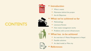 Municipal Solid Waste Management in India | PPTX