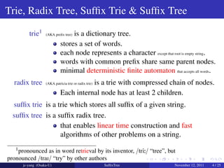 Ukk's Algorithm of Suffix Tree | PDF