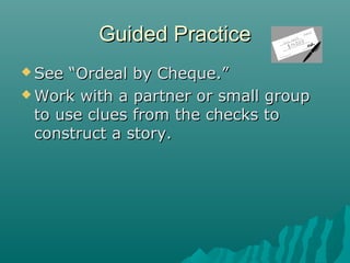 Idea for summary writing | PPT