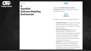 PapyGame - Papyrus for gamers, let’s play modeling | PPT