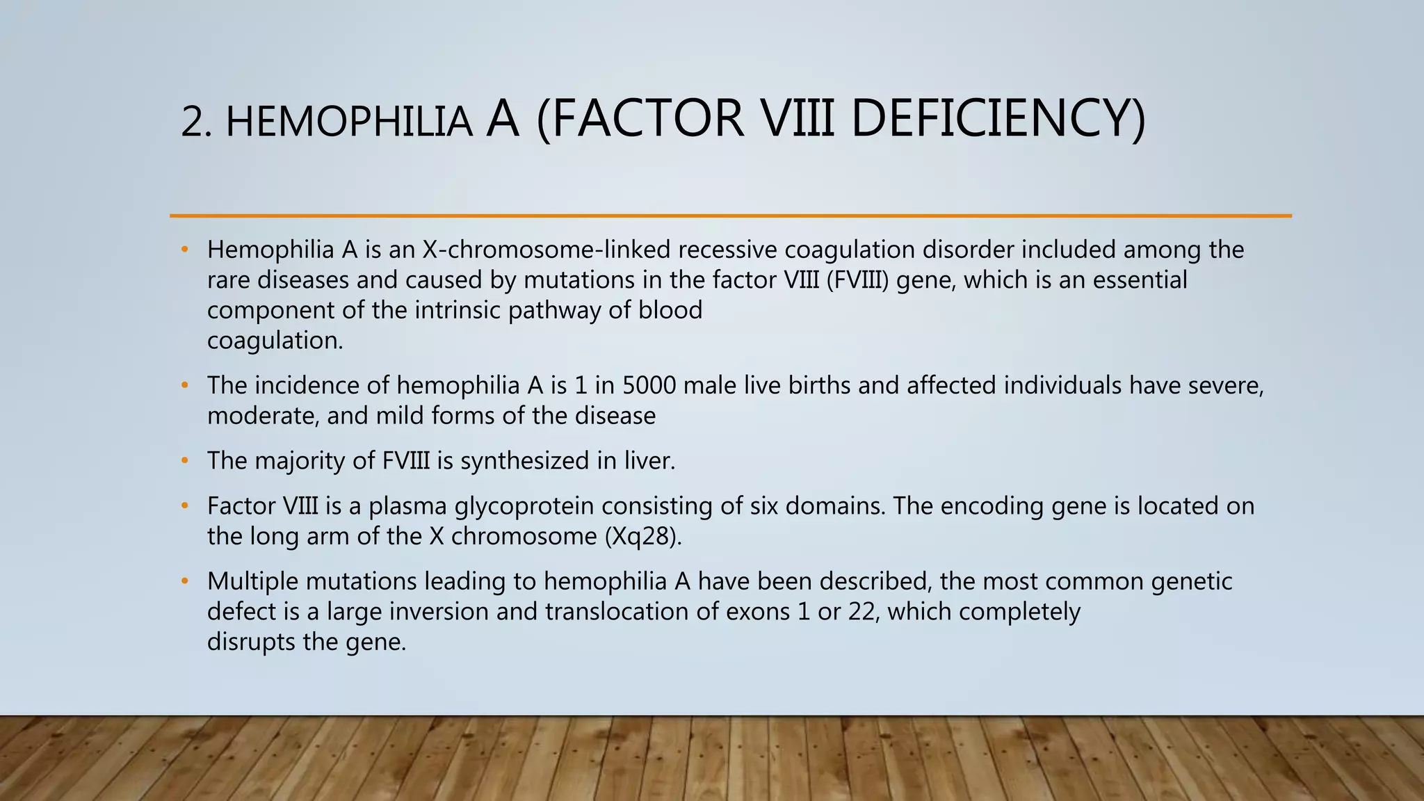Inherited Bleeding Disorders | PPTX