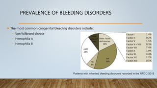 Inherited Bleeding Disorders | PPTX