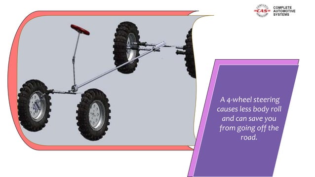 Main Advantages of a 4 Wheel Steering System | PPT