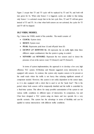 design of FPGA based traffic light controller system | PDF