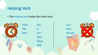 Main and Helping verbs.pptx............. | PPTX
