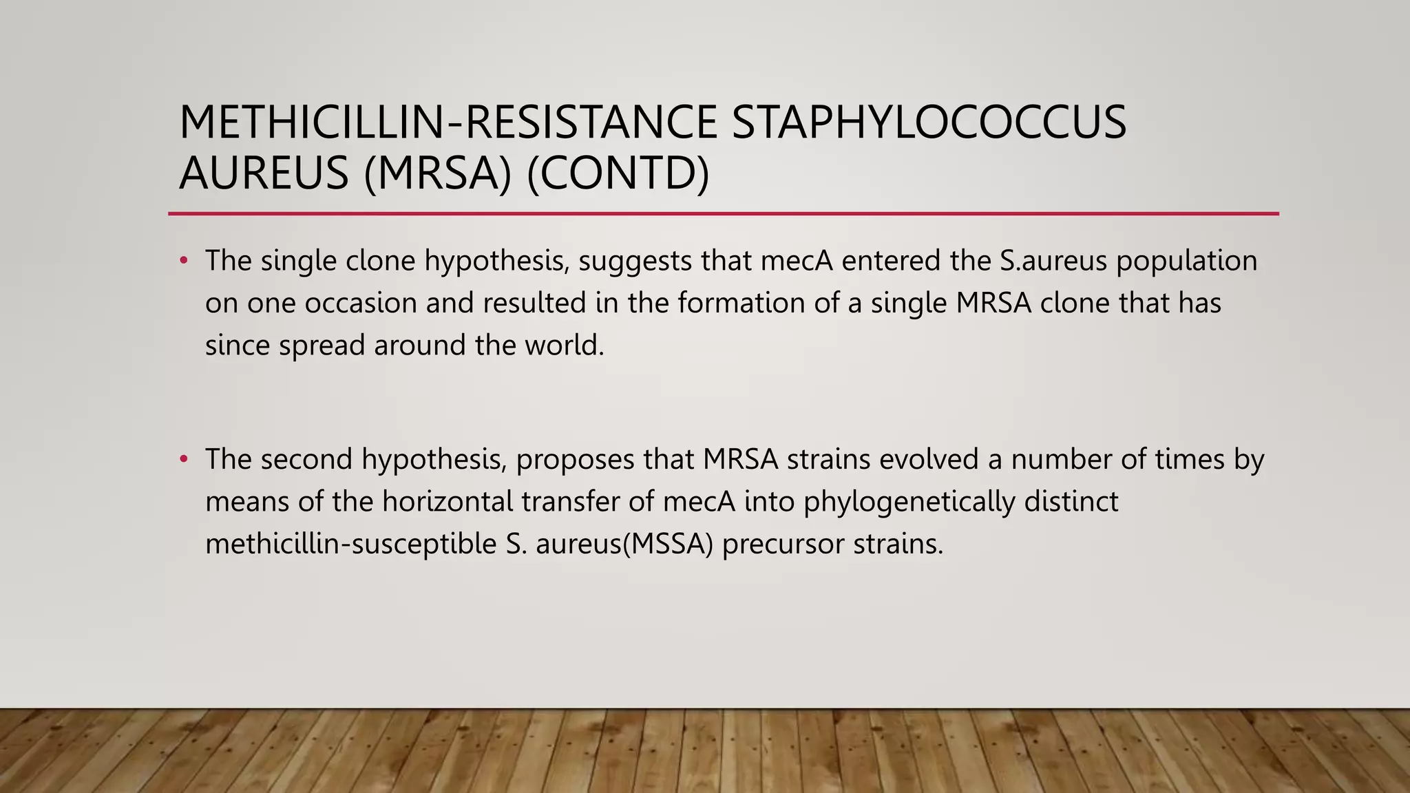 Main antimicrobial resistance pattern in bacteria.pptx