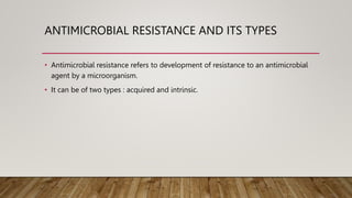 Main antimicrobial resistance pattern in bacteria.pptx