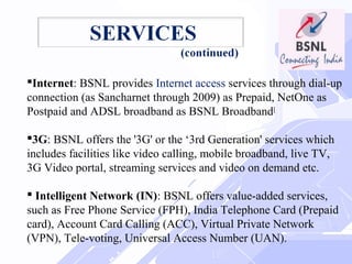 BSNL ppt by Hritika Raj (Shivalik College of Engg.) | PPT