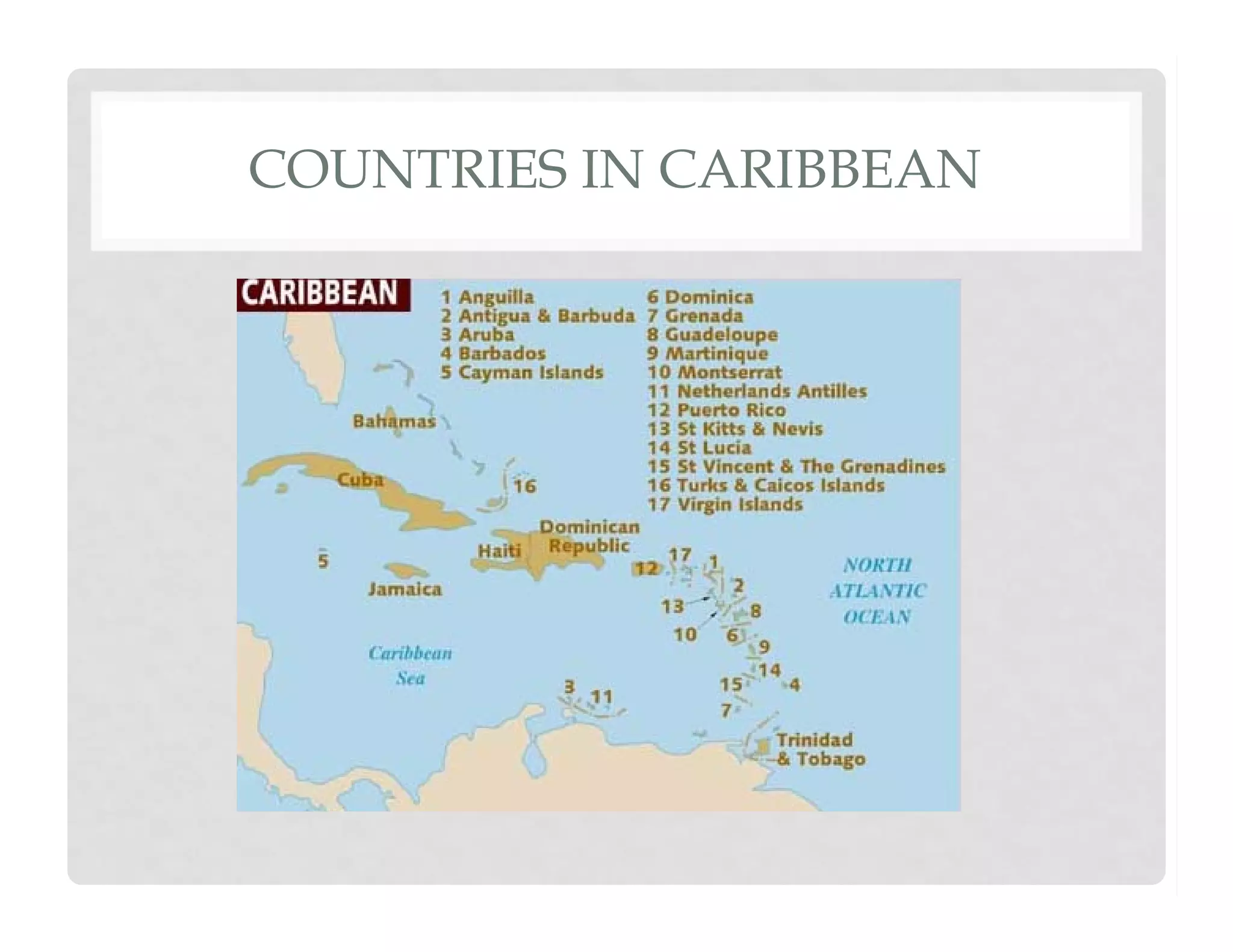 Main Caribbean pipeline | PDF