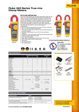 katalog Fluke-test-tools-Siwali Swantika | PDF