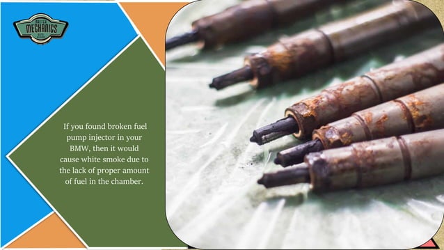 Main Causes of BMW Engine Blowing White Smoke from Exhaust | PPTX