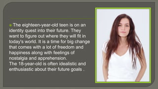 Main characteristics of teens | PPTX
