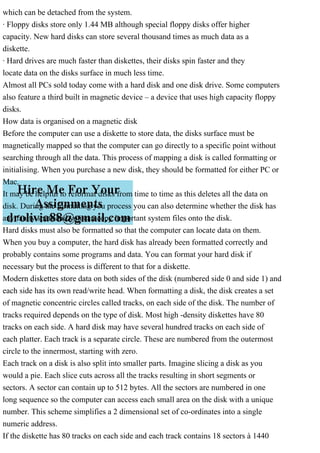 Main components of a computerMultimedia devicesOther peripheral .pdf ...