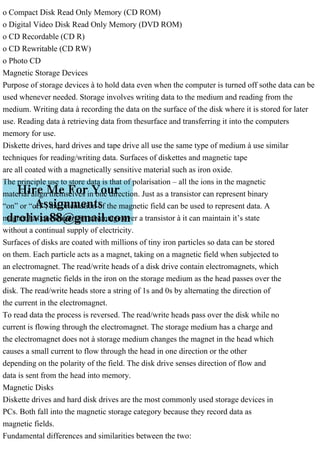 Main components of a computerMultimedia devicesOther peripheral .pdf ...