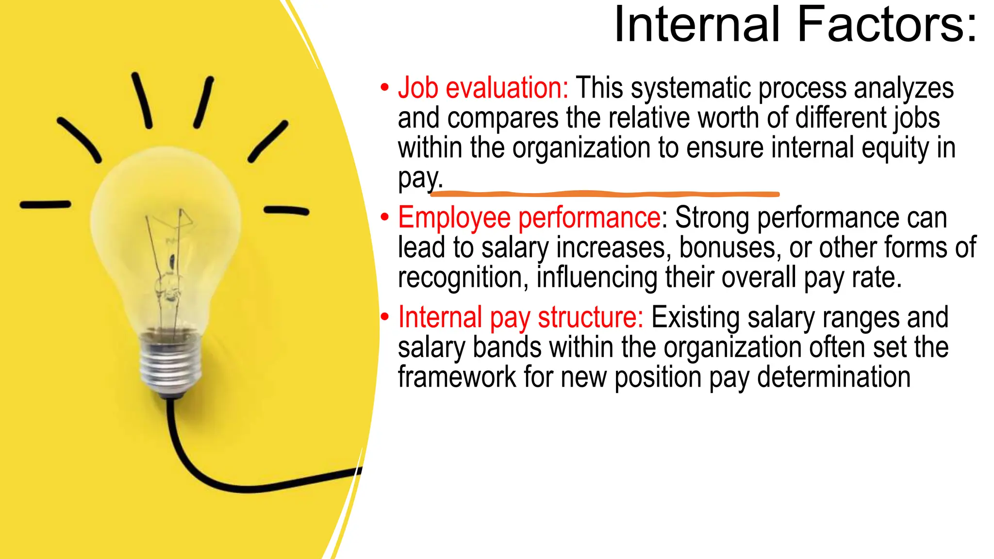 Main components of Compensation AND PAY RATES DETERMINATION | PPTX