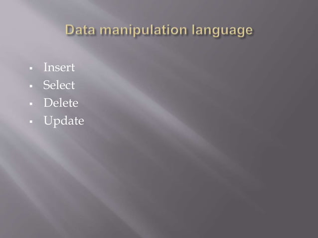 Main Components Of Database Management Systems.pptx | Databases | Computer Software and Applications