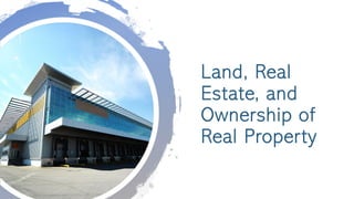 Main Concepts of Real Estate Economics | PDF