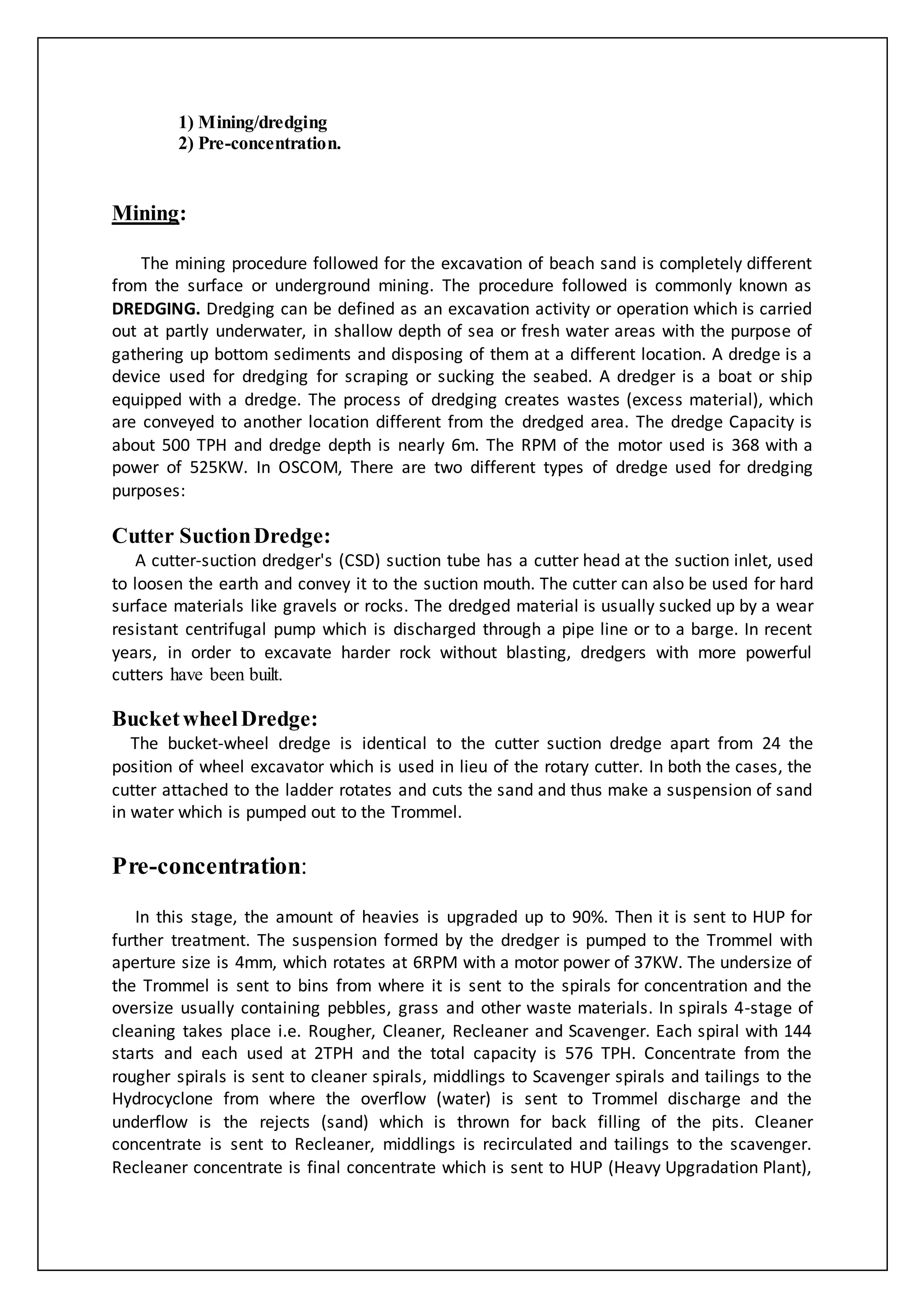 MONAZITE PROCESSING PLANT AT IREL CHATTRAPUR OVERVIEW BY JIBAN NATH ...