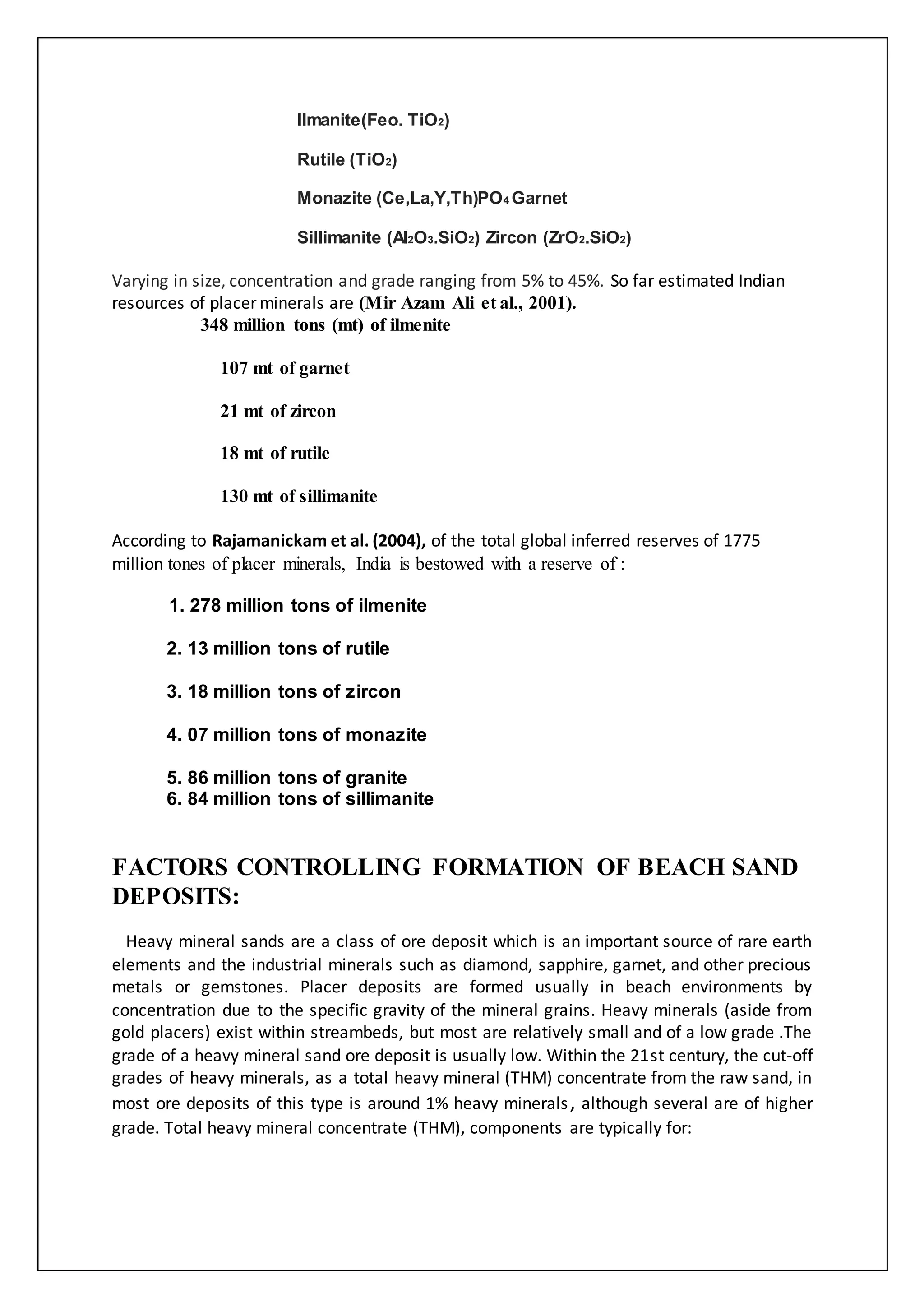MONAZITE PROCESSING PLANT AT IREL CHATTRAPUR OVERVIEW BY JIBAN NATH ...