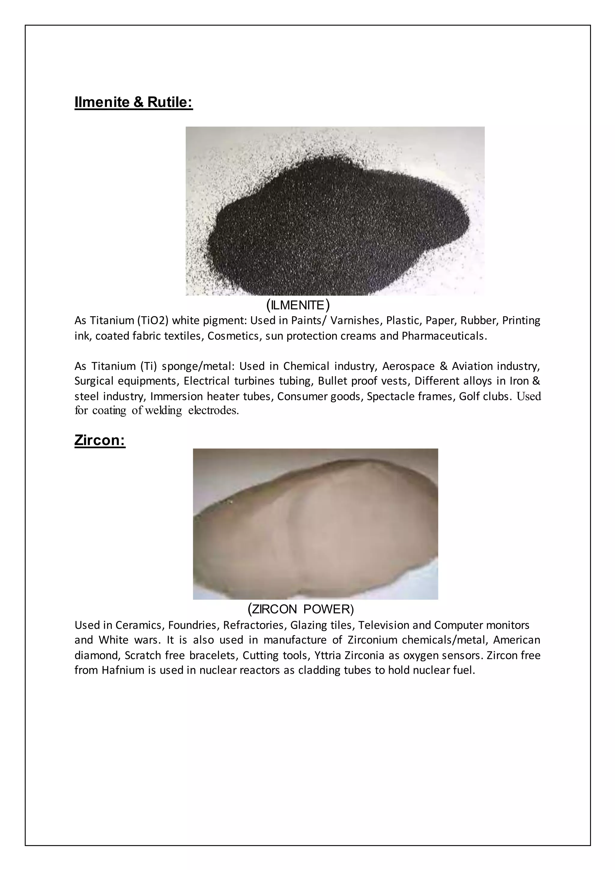 MONAZITE PROCESSING PLANT AT IREL CHATTRAPUR OVERVIEW BY JIBAN NATH ...