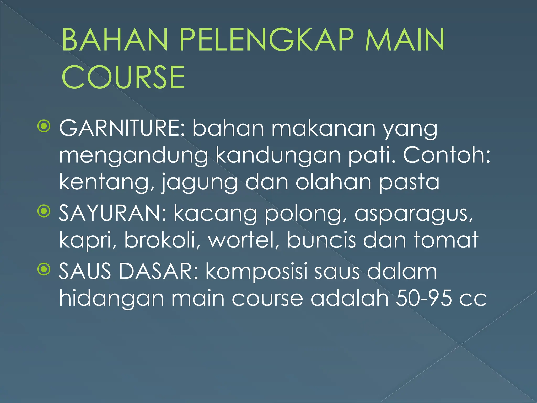 Hidangan utama berbahan dasar ayam, daging dan ikan MAIN COURSE.pptx
