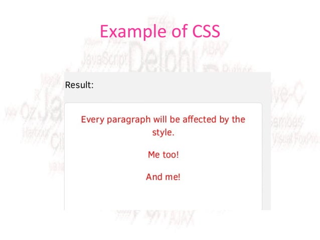 Presentation on Programming Languages.