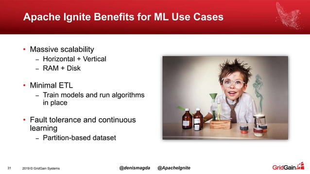 Continuous Machine and Deep Learning with Apache Ignite | PPT