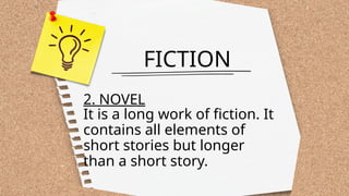 Main Divisions of Literature and its Components | PPTX